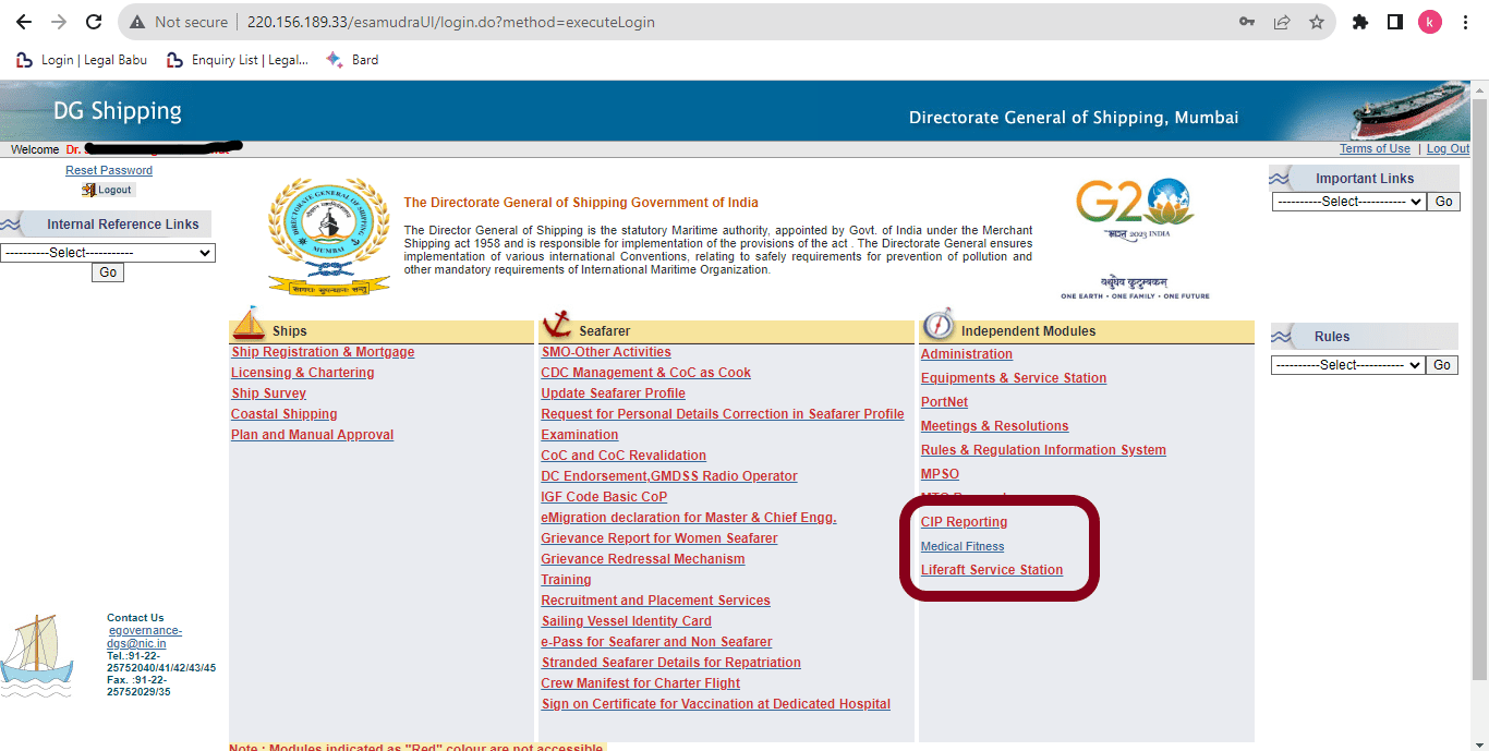 How to get DG Shipping Approval for Doctors? - Legal Babu